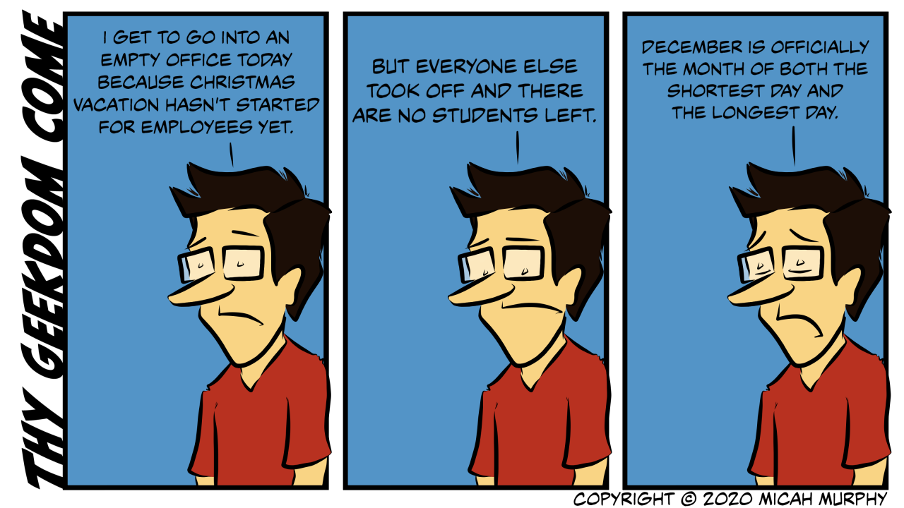 Empty Office - Thy Geekdom Come