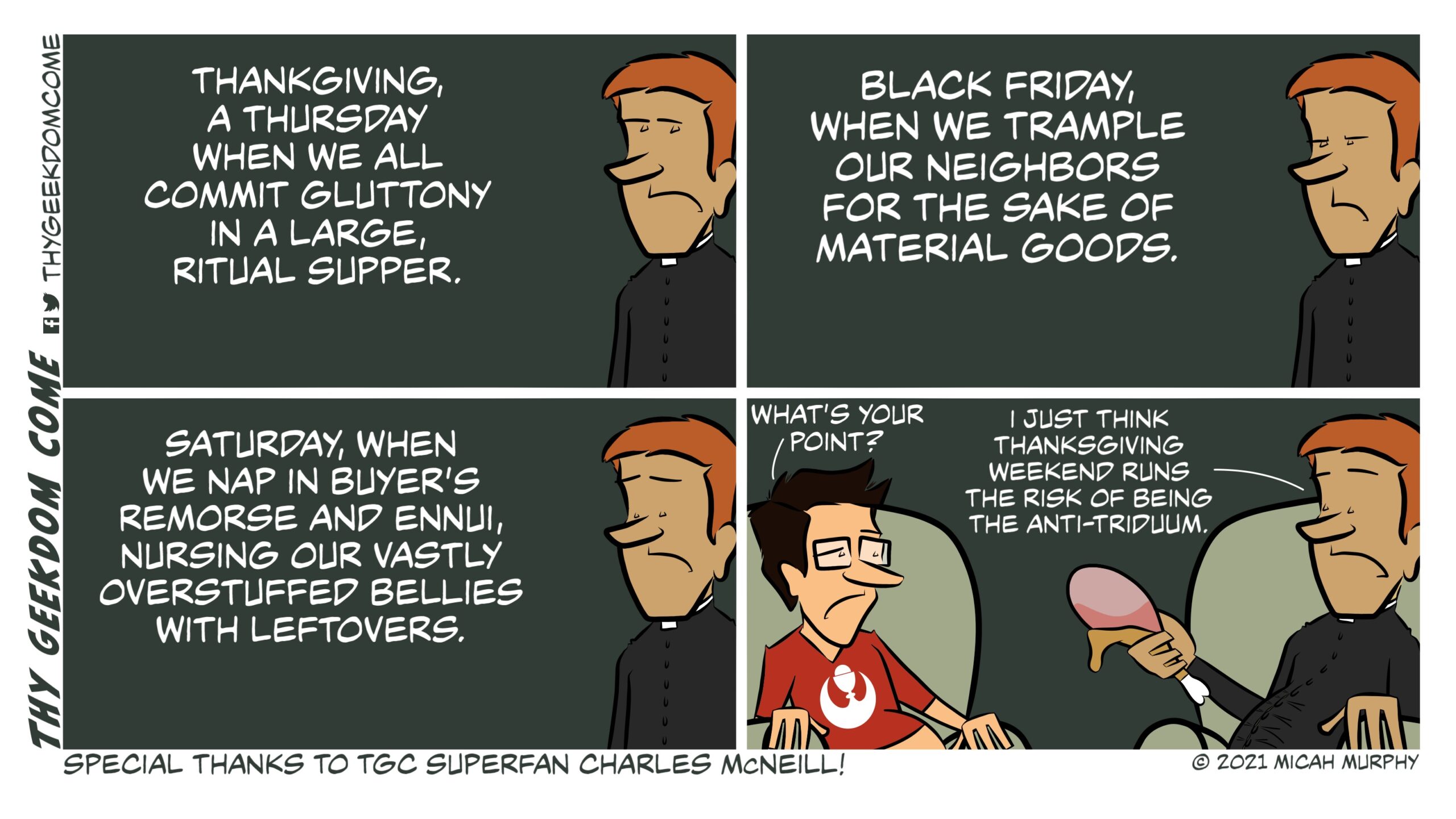 Deep (Fried) Turkey - Thy Geekdom Come