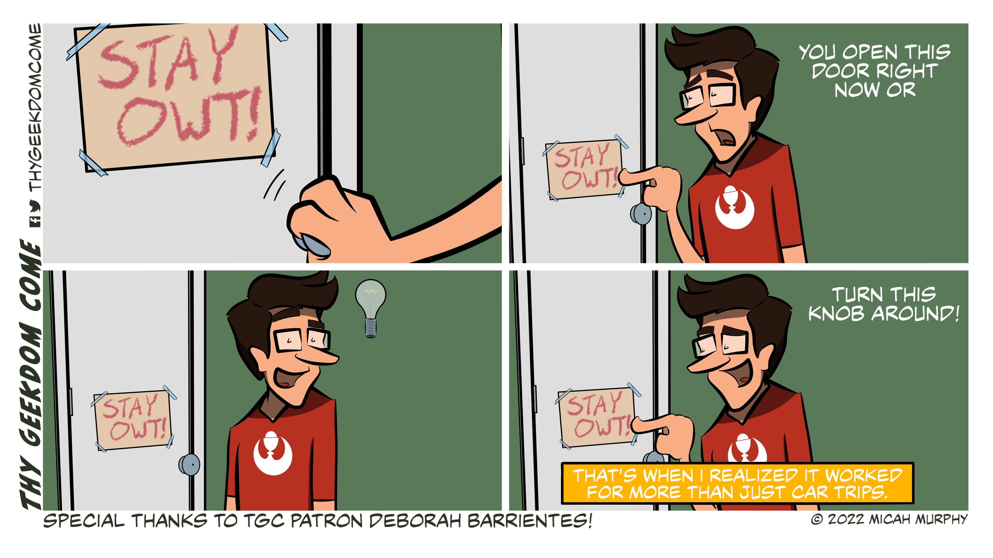 Turn Around - Thy Geekdom Come